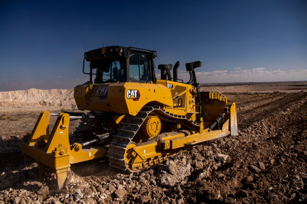 De nieuwe High Drive CAT® D7 Dozer levert betere prestaties