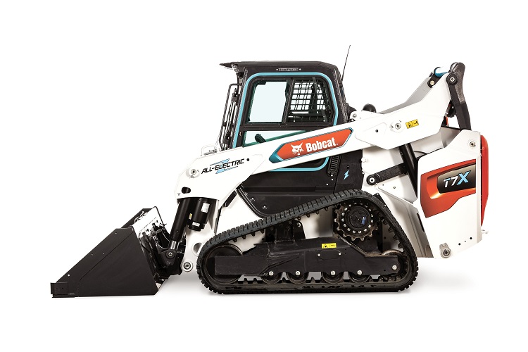 Bobcat T7X: 1e volledig elektrische compacte rupslader ter wereld